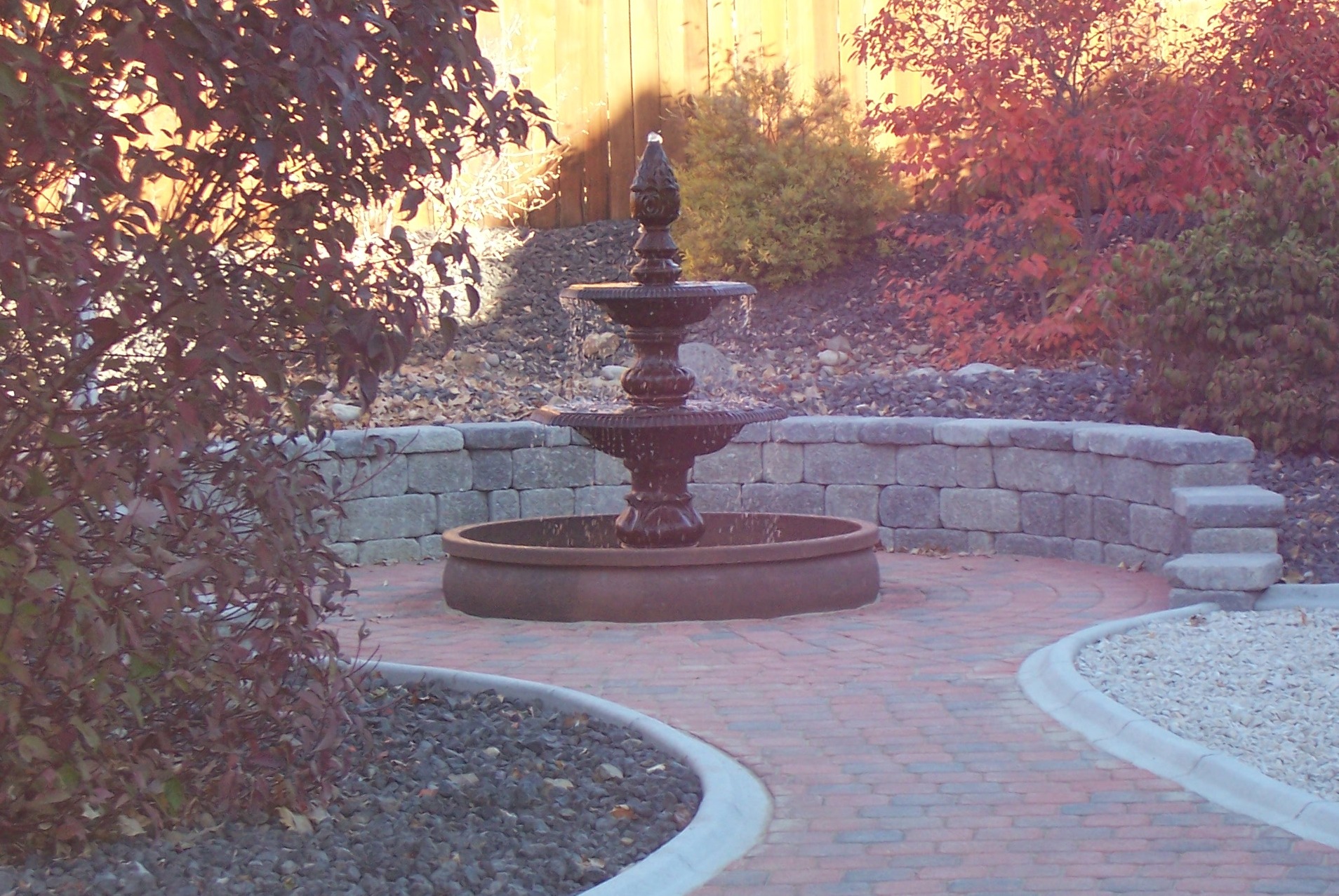 Water Features – Fountains – Tom Schuster Landscape Concepts